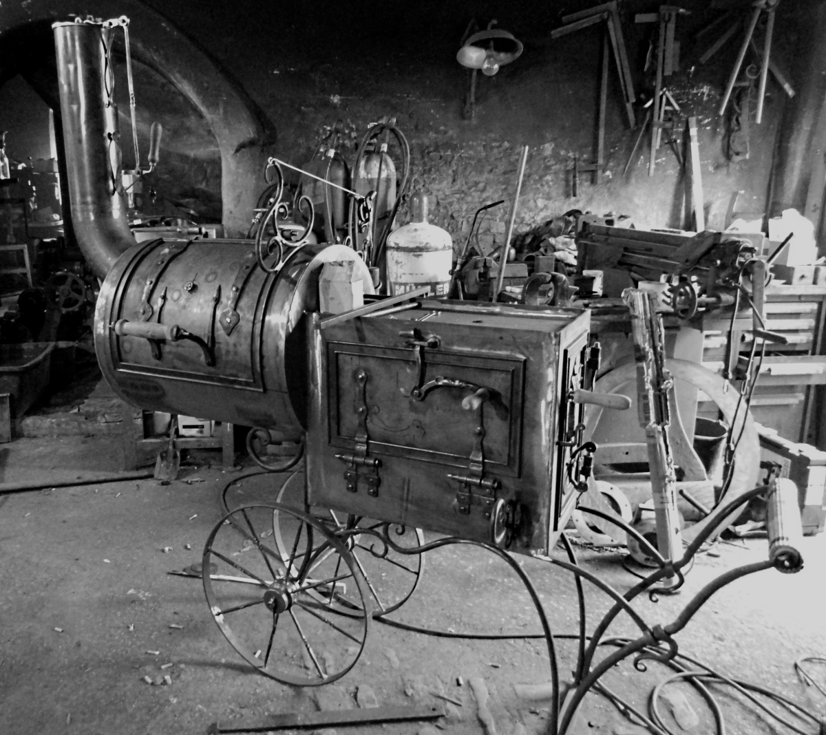 Eigenbau eines retro Smokers | Grillforum und BBQ - www.grillsportverein.de